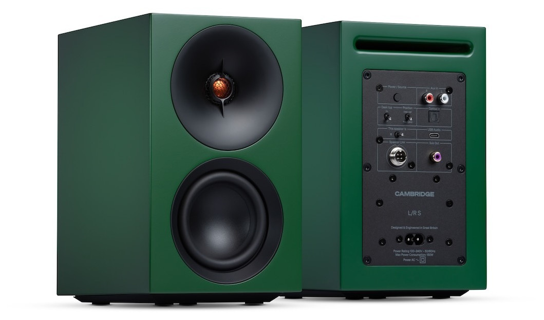 Cambridge Audio L/R S powered Speaker incl. Streaming Client - Racing ...