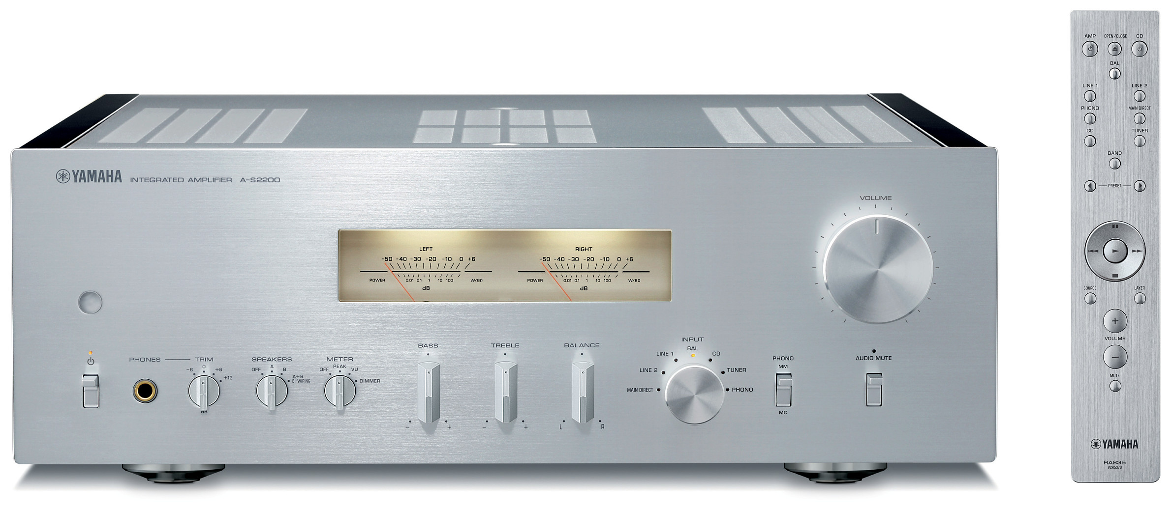 Yamaha A-S2200 Integrated Amplifier - silver | B-stock | Auditorium