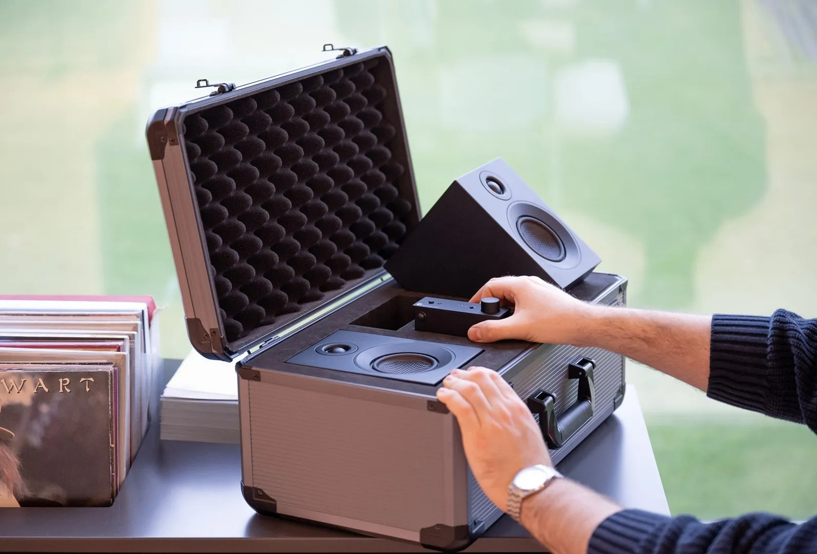 Pro-Ject Pro-Ject Travel Set ensemble HiFi compact - Argent - Noir ...