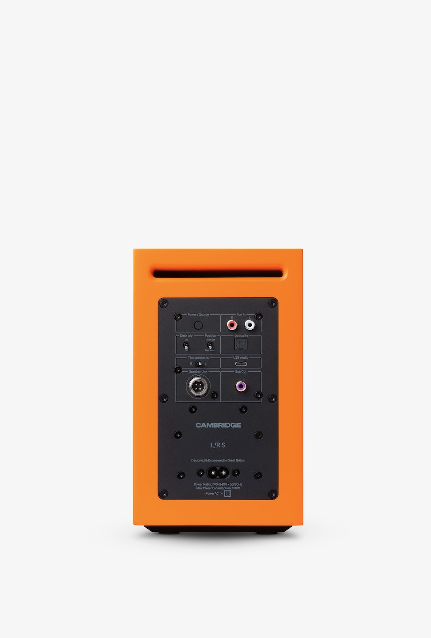 Cambridge Audio L/R S powered Speaker incl. Streaming Client - orange ...