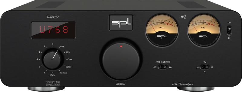 SPL - Sound Performance Lab Director Mk2 DAC Preamplifier - black ...